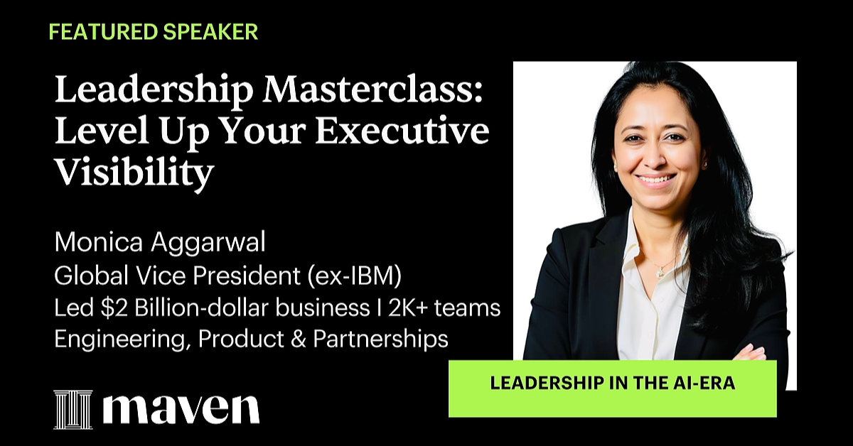 Leadership Masterclass: Level Up Your Executive Visibility